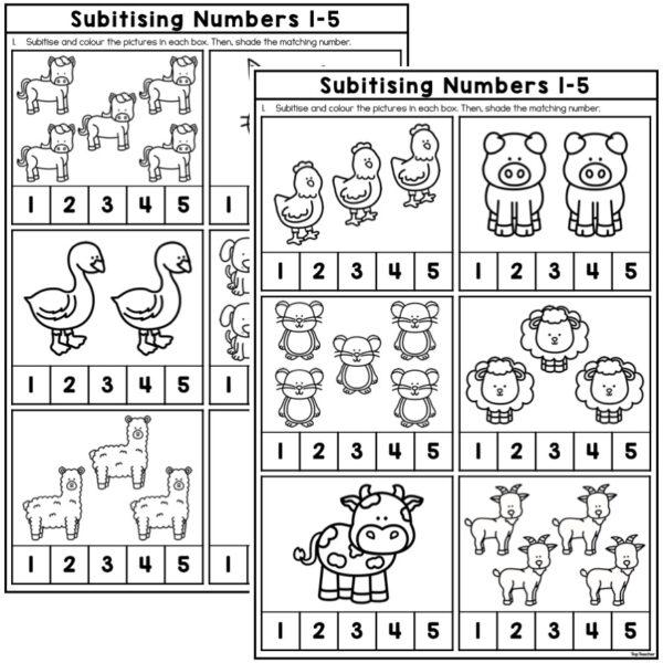 Subitising - Top Teacher