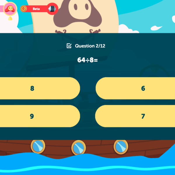 Divide by 8 LET’S SAIL - Top Teacher