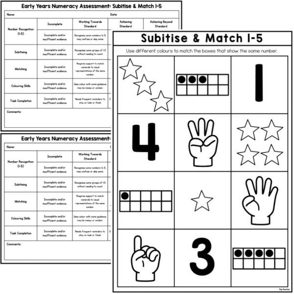 Subitising - Top Teacher