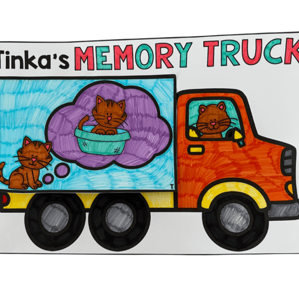 The Truck Cat’s Memory Truck Craft - Top Teacher