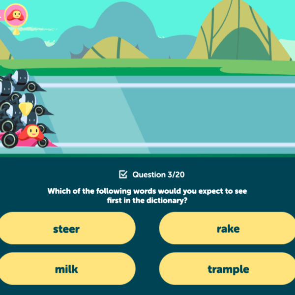 Using Dictionary Guide Words LET’S RACE - Top Teacher