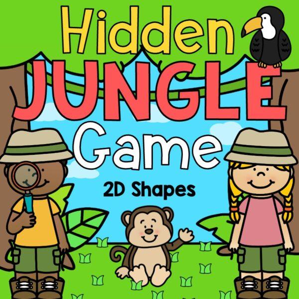 Hidden Jungle Game: 2D Shapes POWERPOINT - Top Teacher