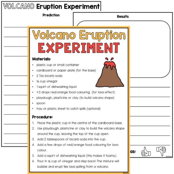 National Science Week: Volcano Eruption Experiment - Top Teacher