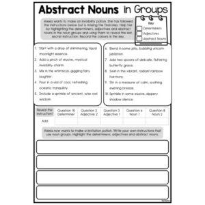 Noun Groups Posters - Top Teacher