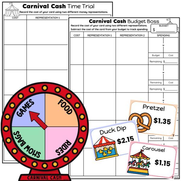 Carnival Cash Money Game - Top Teacher