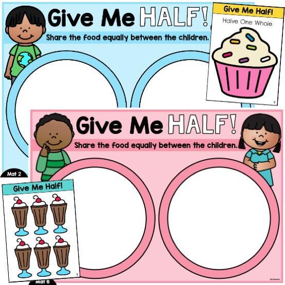 Give Me Half! Flip & Share - Top Teacher