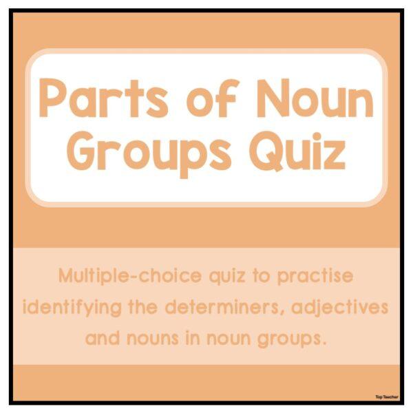 Noun Groups Posters - Top Teacher