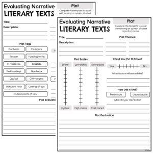 Comparing Literary Texts Worksheet - Top Teacher