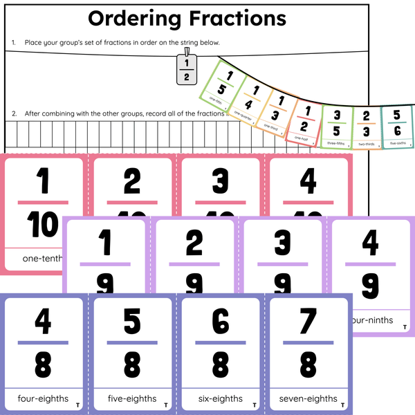 Ordering Fractions: Whole Class Activity - Top Teacher