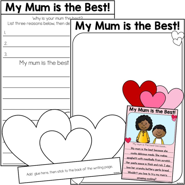 My Amazing Mum Magazine: Mother’s Day Activity - Top Teacher
