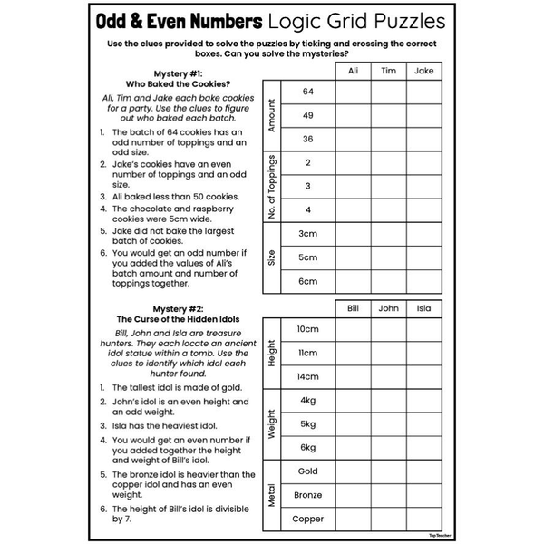 Odd & Even Numbers - Top Teacher