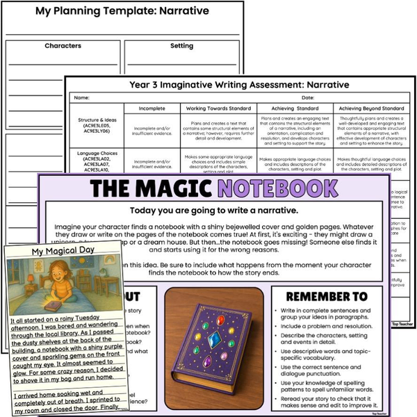 Year 3 Persuasive Writing Assessment: Exposition - Top Teacher
