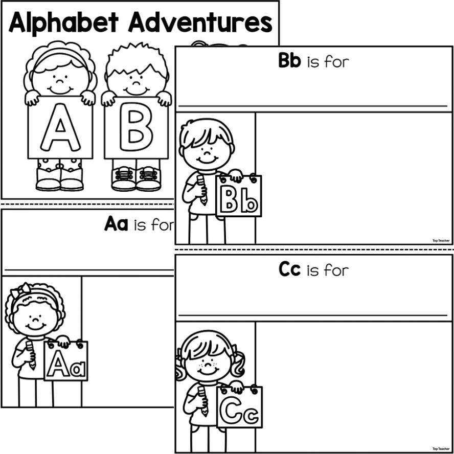 Alphabet Adventures Booklet - Top Teacher