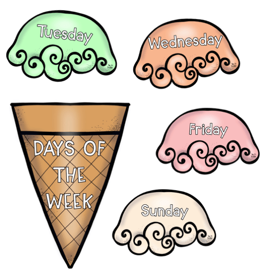 Days of the Week Activity Matching - Top Teacher