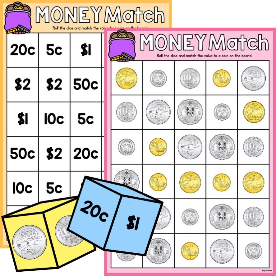 Money Match: Coin Recognition Game - Top Teacher