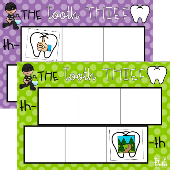 Tooth Thief Phonics Game - Top Teacher
