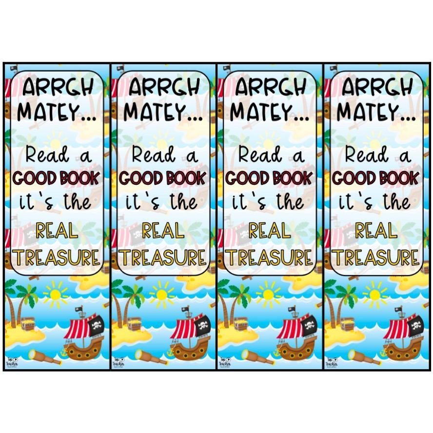 Treasure Bookmark - Top Teacher