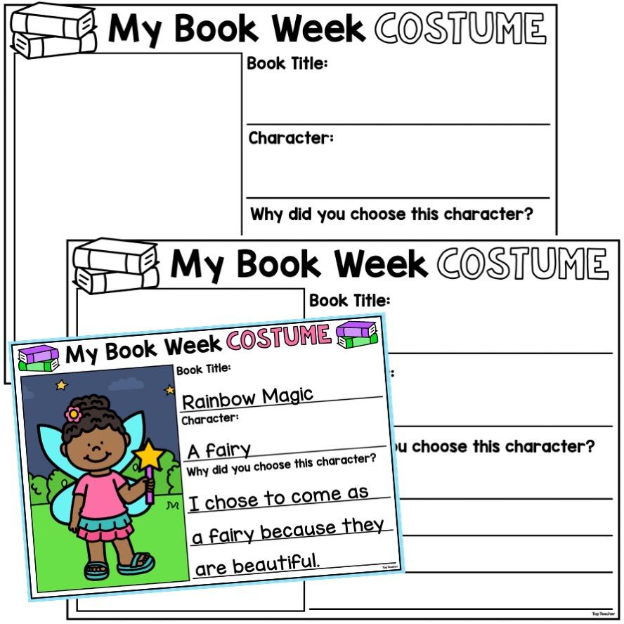 Book Week Costume Reflection - Top Teacher