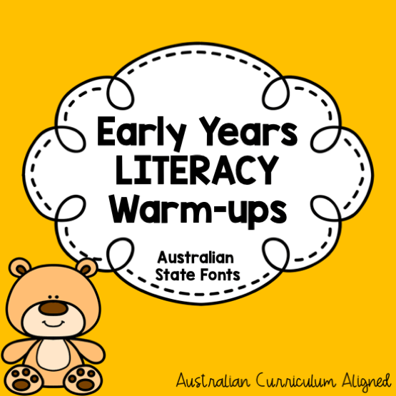 Early Years Literacy Warm Ups POWERPOINT - Top Teacher