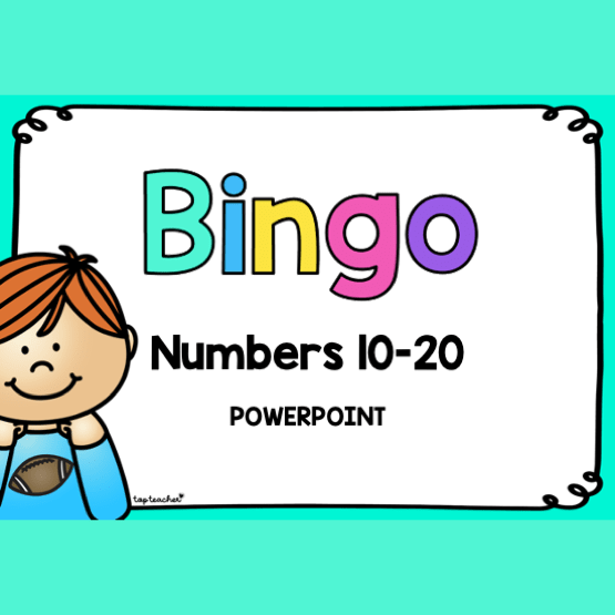 Bingo 10-20 POWERPOINT - Top Teacher