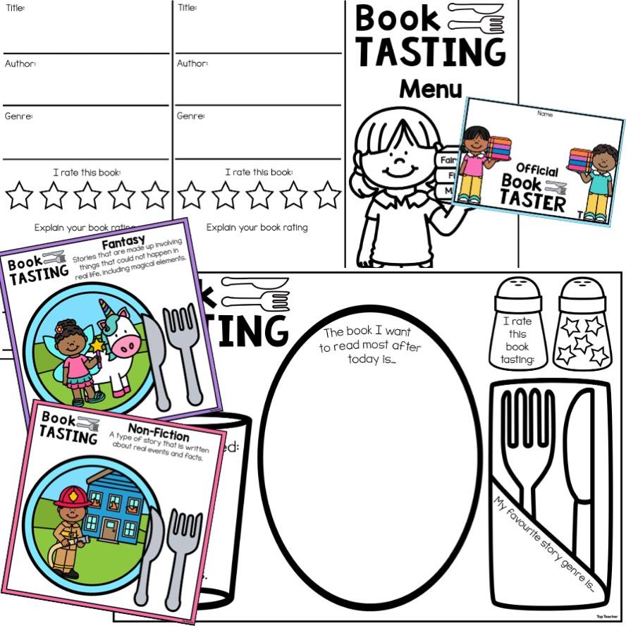 Book Tasting Event: Genre Study - Top Teacher