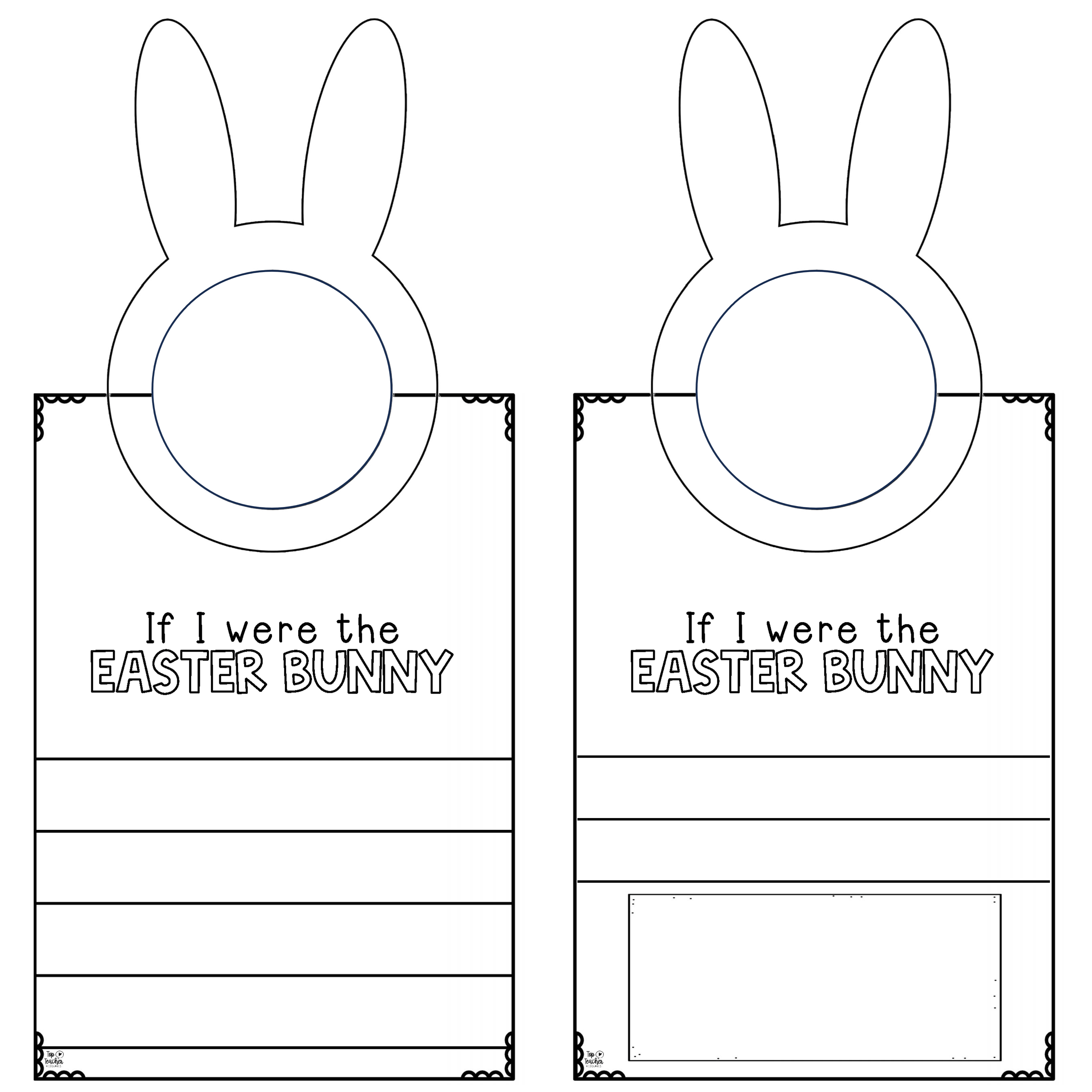 If I Were The Easter Bunny! - Top Teacher