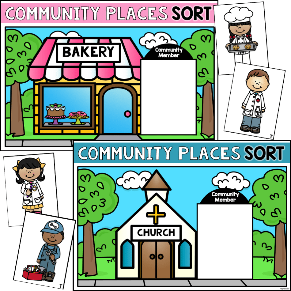 Community Places Sort - Top Teacher