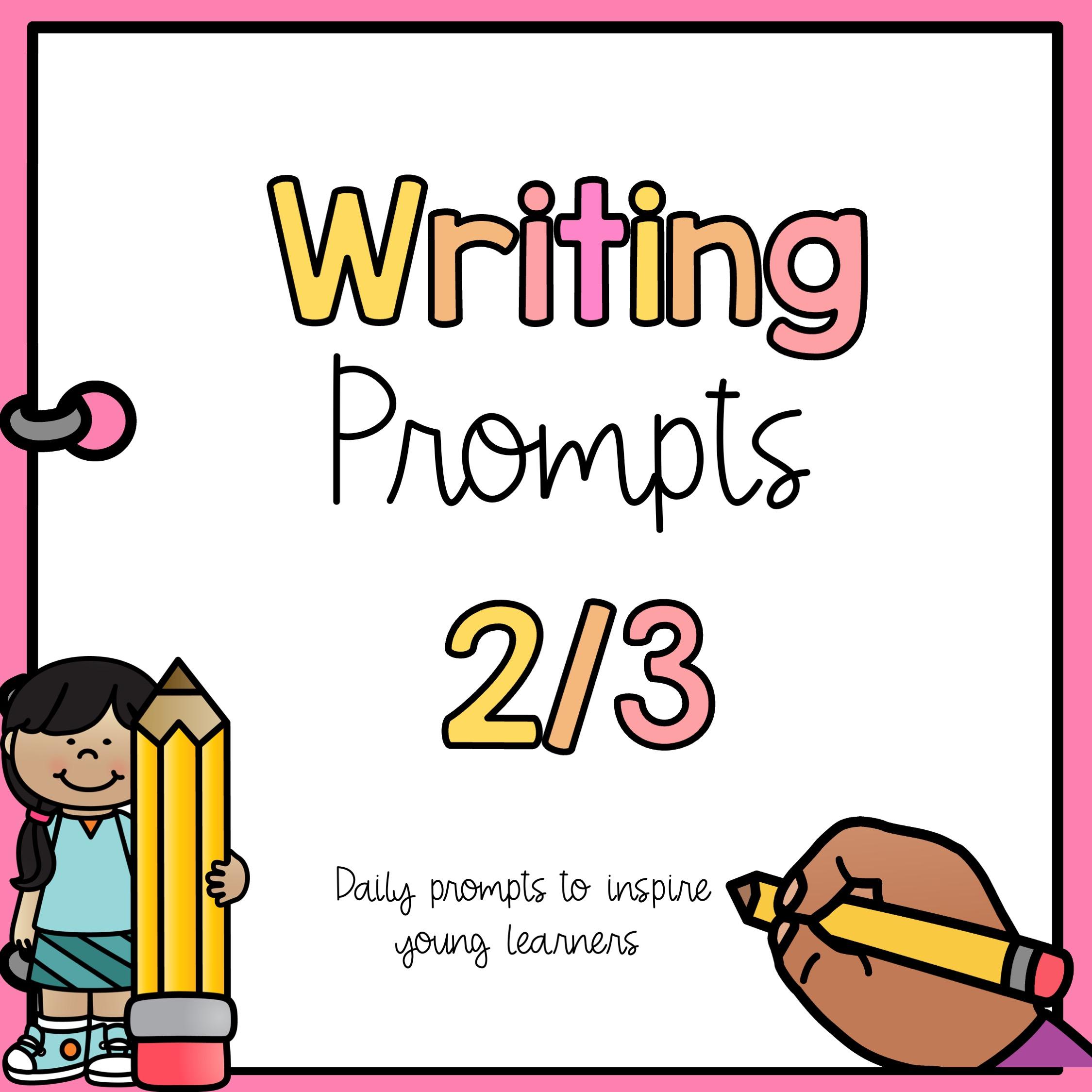 Writing Prompts Year 2-3 POWERPOINT - Top Teacher