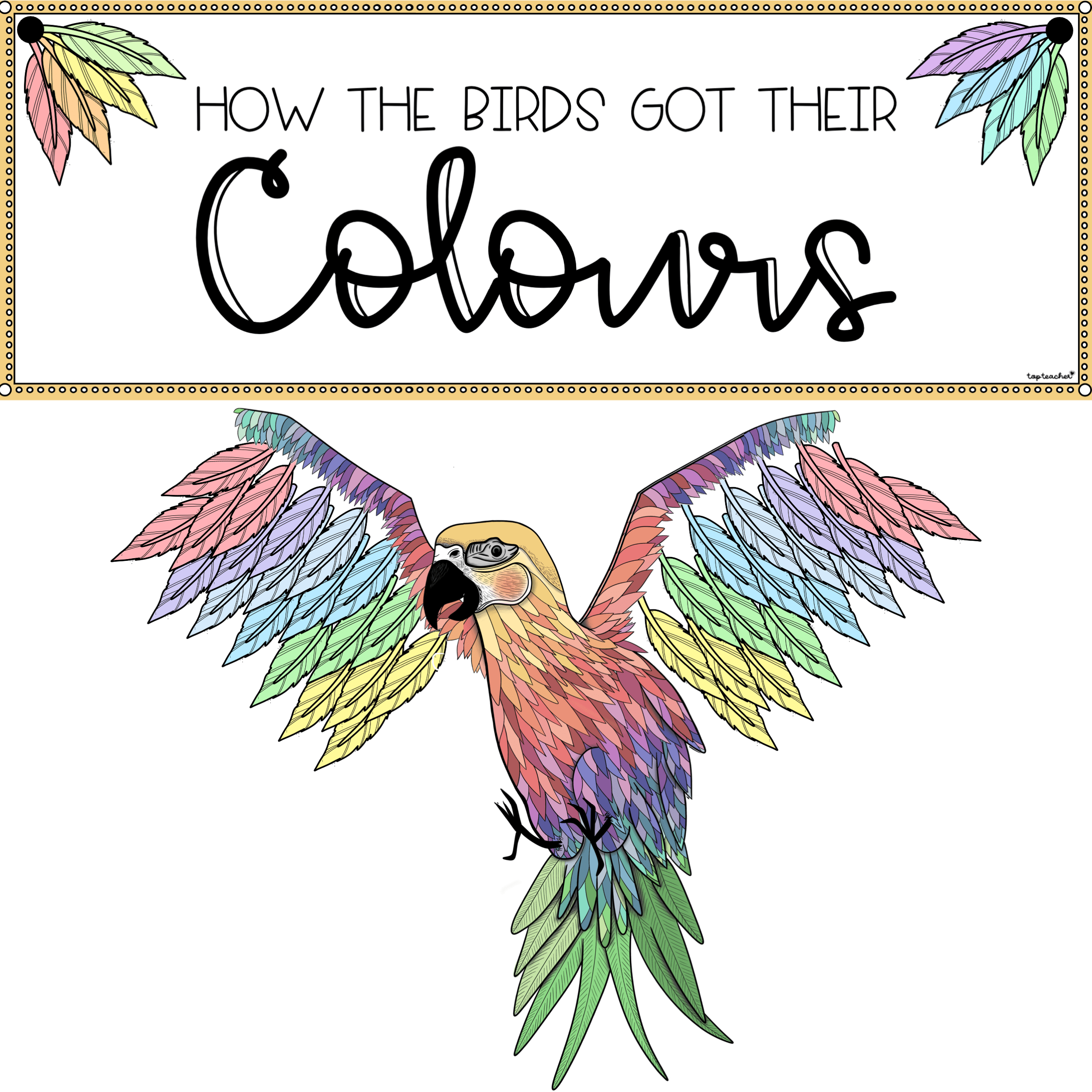 How The Birds Got Their Colours NAIDOC Collaborative Craftivity - Top ...