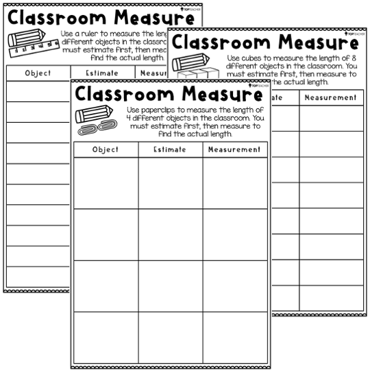 Classroom Measure Worksheets - Top Teacher