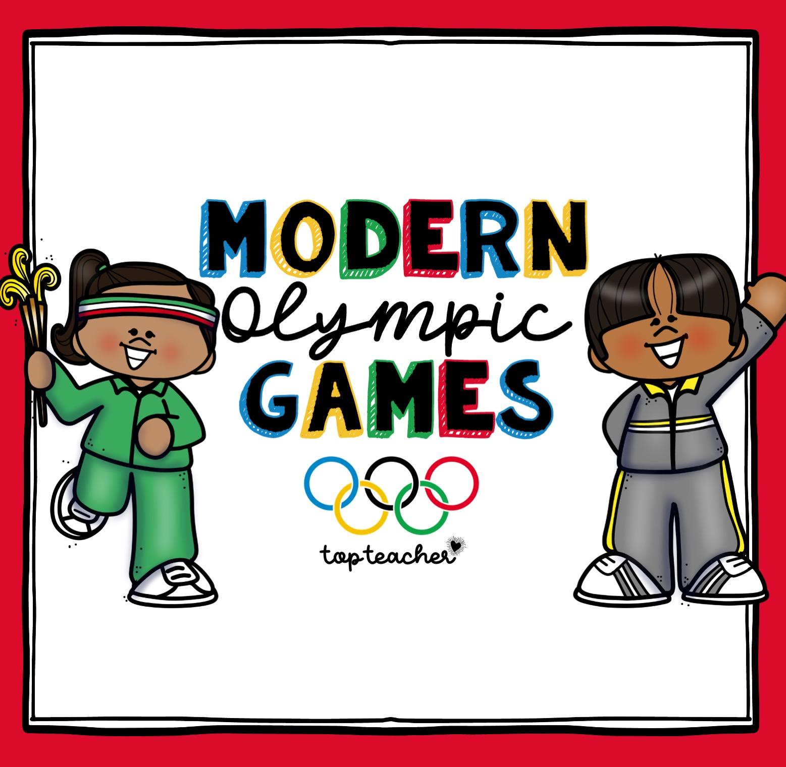 All About the Olympics POWERPOINT - Top Teacher