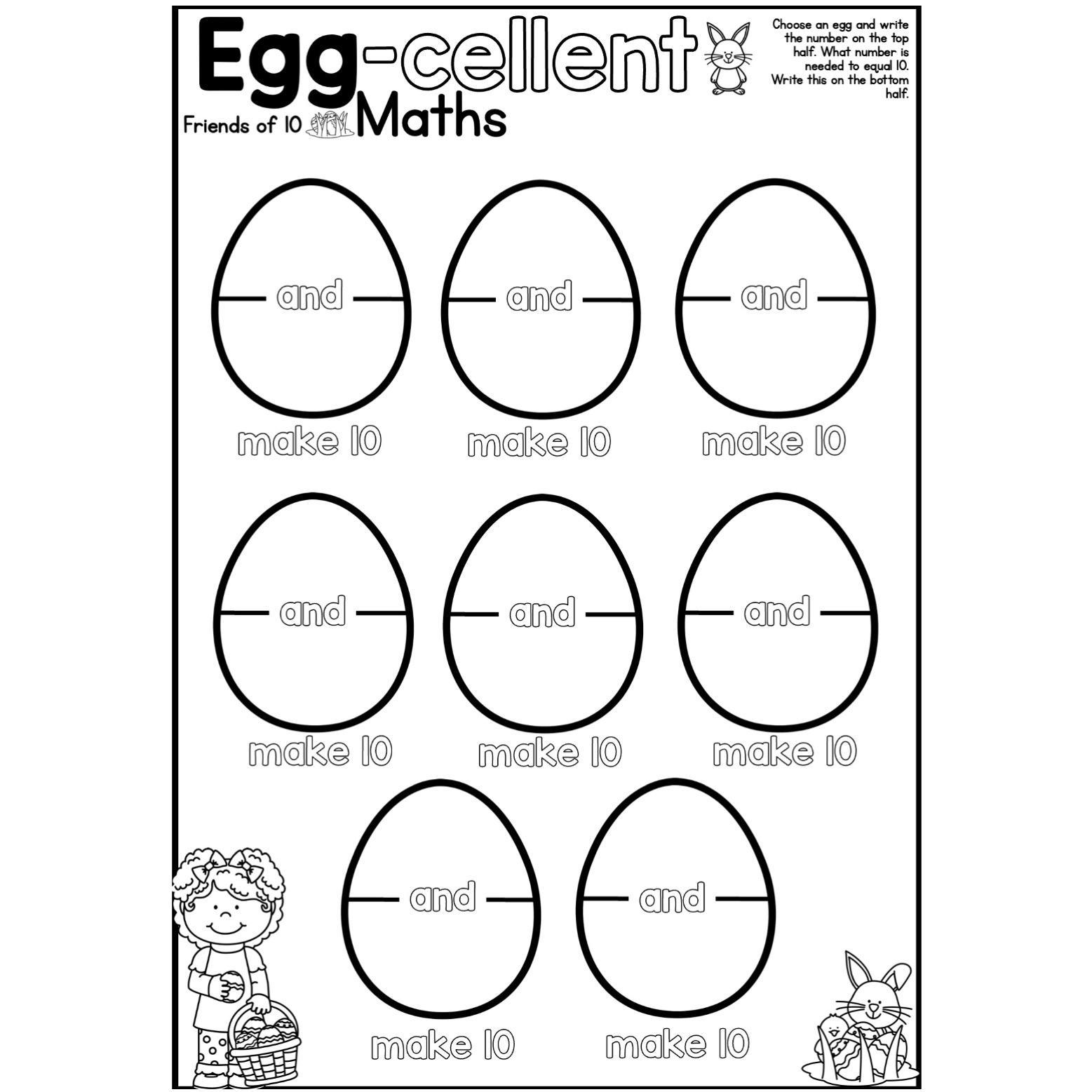Egg-cellent Maths: Friends of Ten - Top Teacher