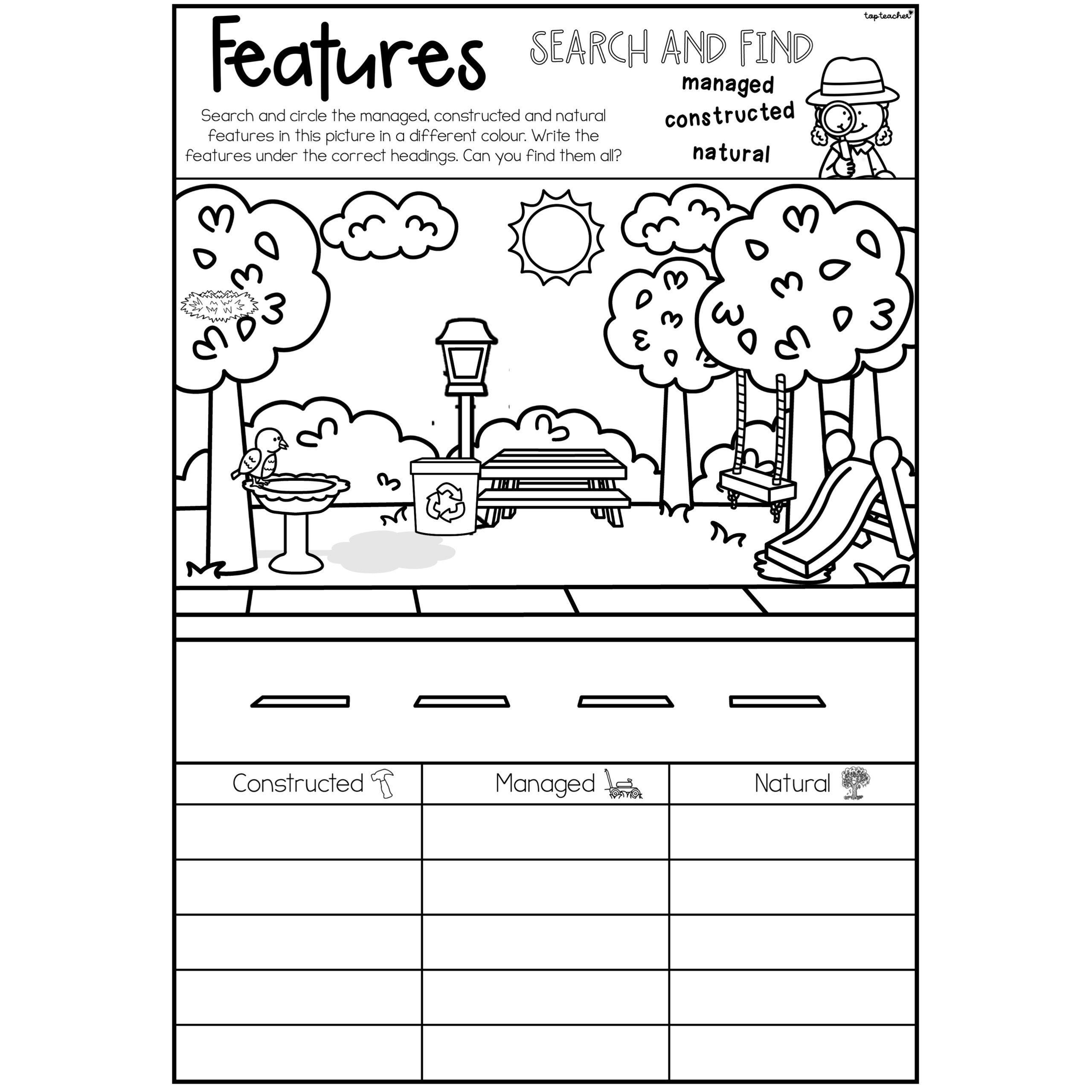 Natural, Managed & Constructed Search & Find - Top Teacher