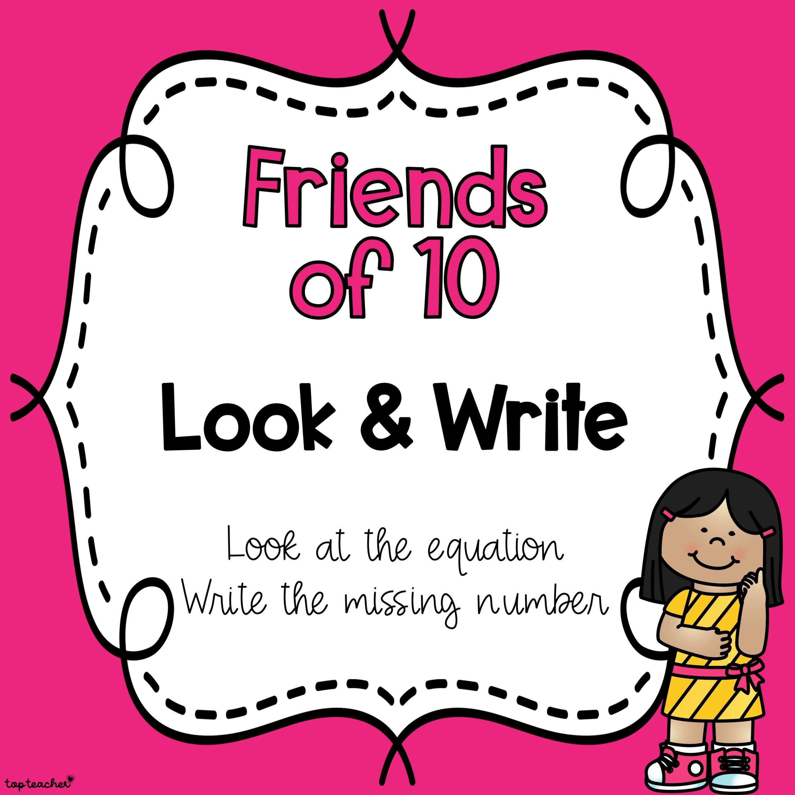 Shop with Mr. Bog Friends of Ten POWERPOINT - Top Teacher