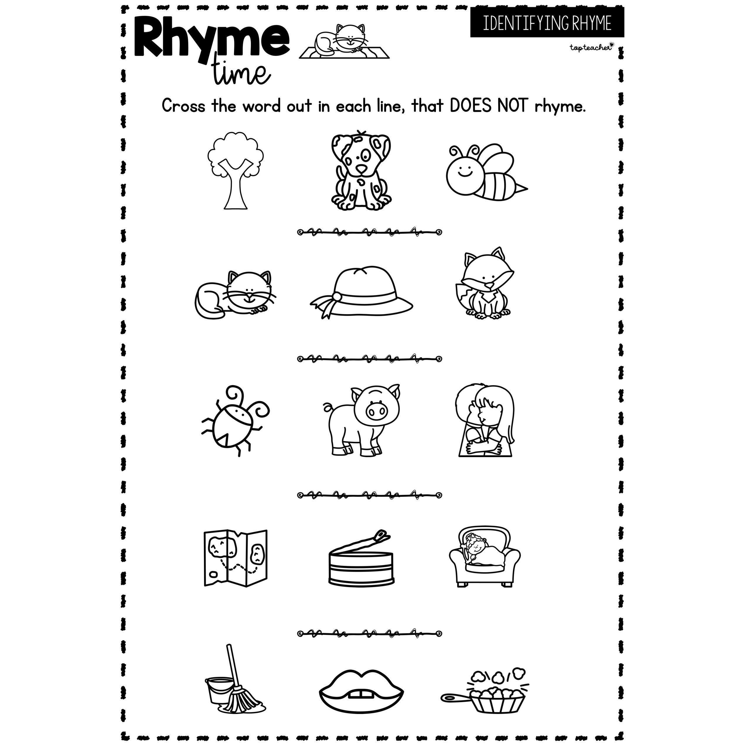 Rhyme Time: Odd One Out - Top Teacher