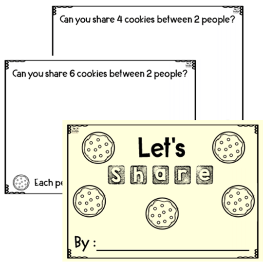 Let's Share: Division Books - Top Teacher