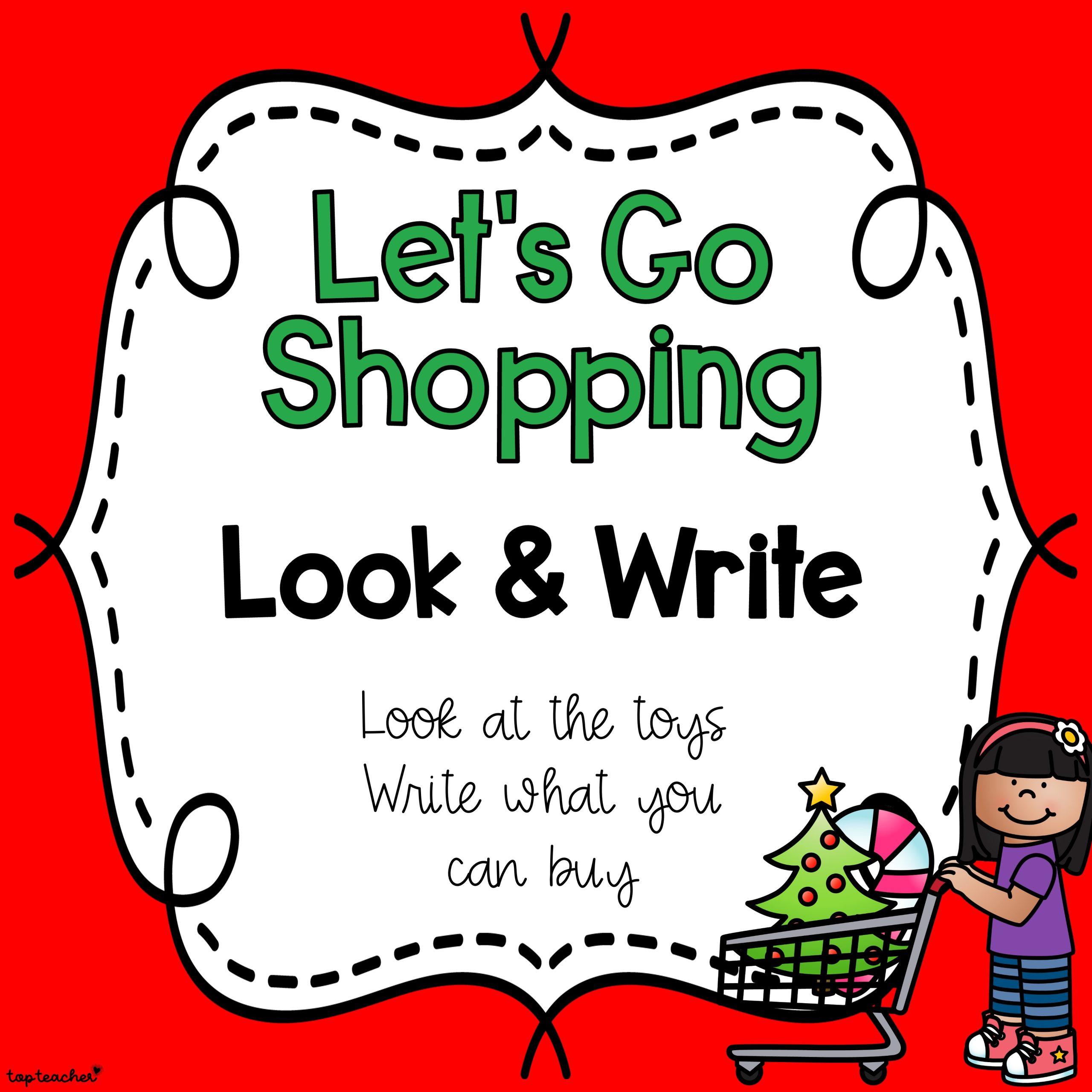 Christmas Number Stories to 100 Look & Write POWERPOINT - Top Teacher