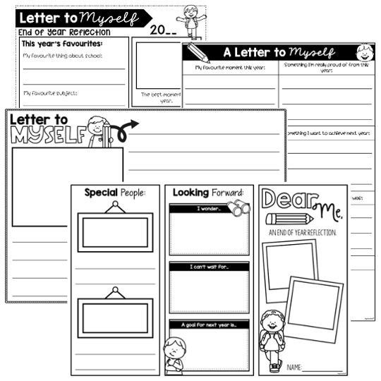 Letter to Myself Writing PACKAGE - Top Teacher