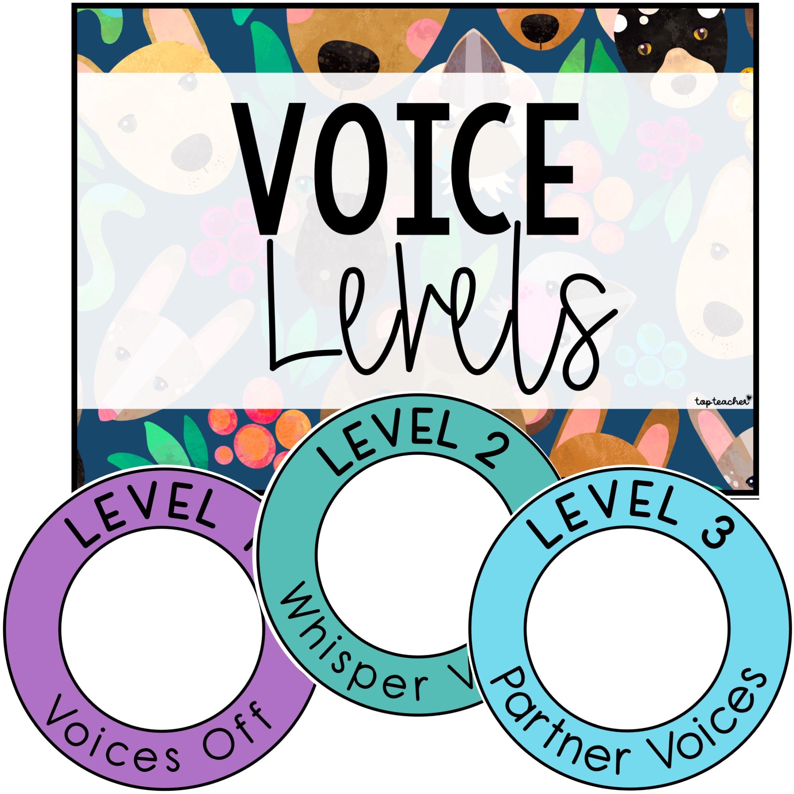 Voice/Noise Level Light Display Animalia - Top Teacher