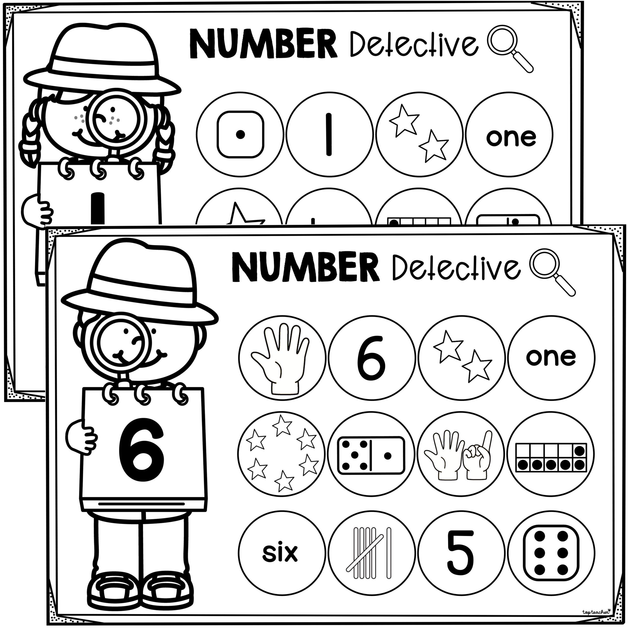 Number Detective - Top Teacher