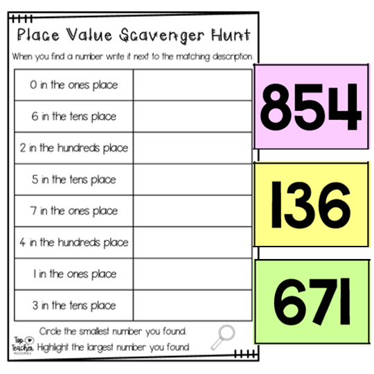 QR Code Write the Room: Base 10 Blocks Activity - Top Teacher