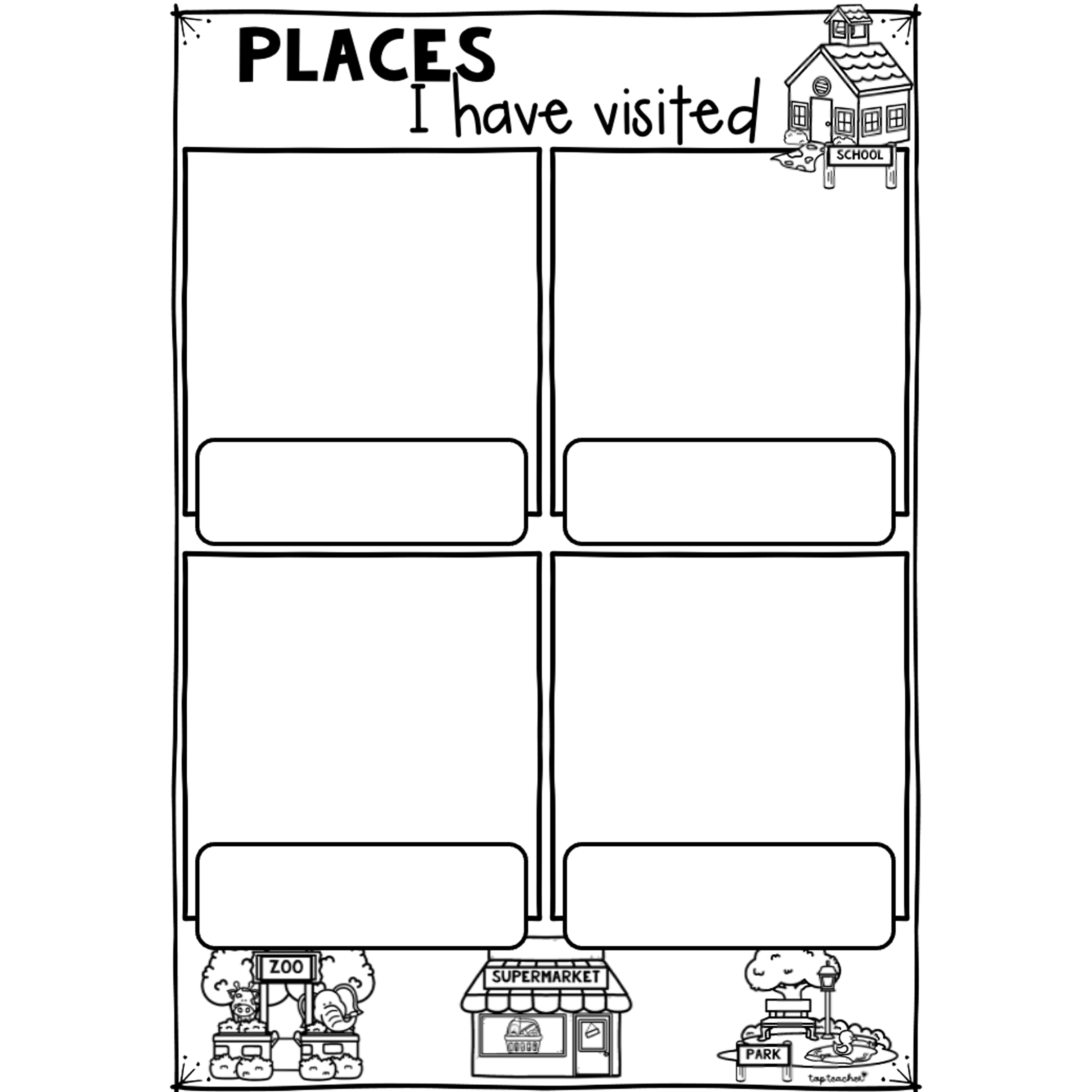 Places I Have Visited - Top Teacher