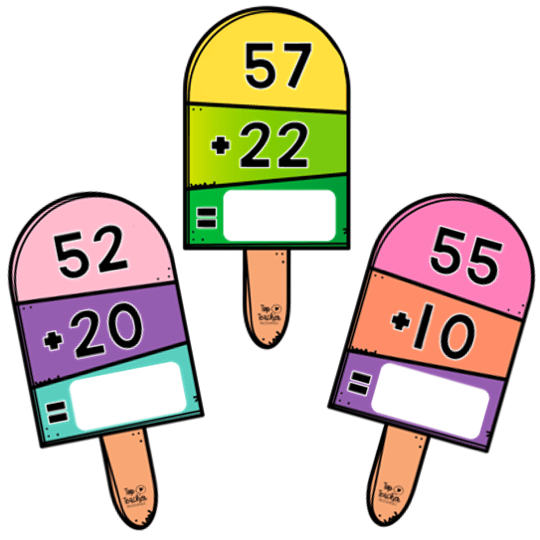 Popsicle Addition: Column Addition Activity - Top Teacher