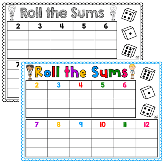 Roll the Sums - Top Teacher