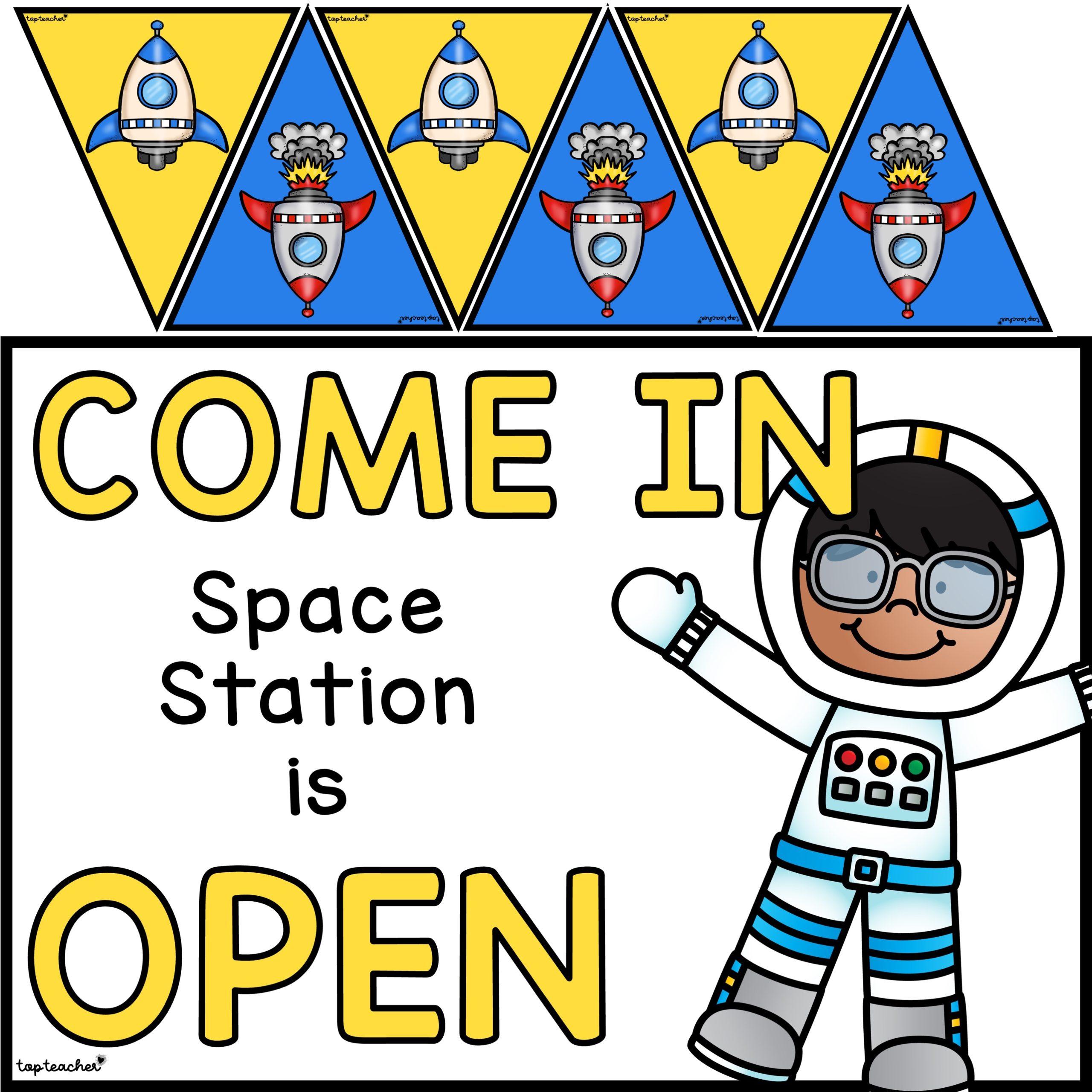 Space PLAY PACK - Top Teacher