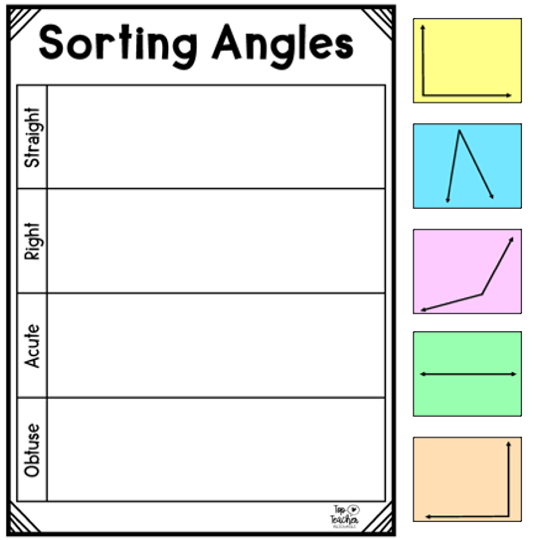 Sorting Angles - Top Teacher