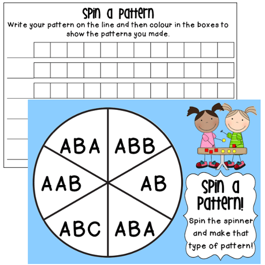 Spin a Pattern - Top Teacher