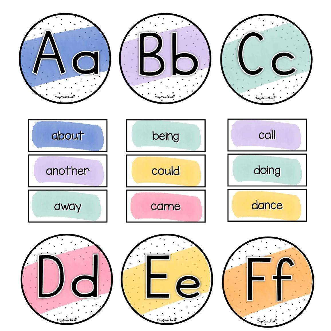 Word Wall Good Vibes Spots - Top Teacher