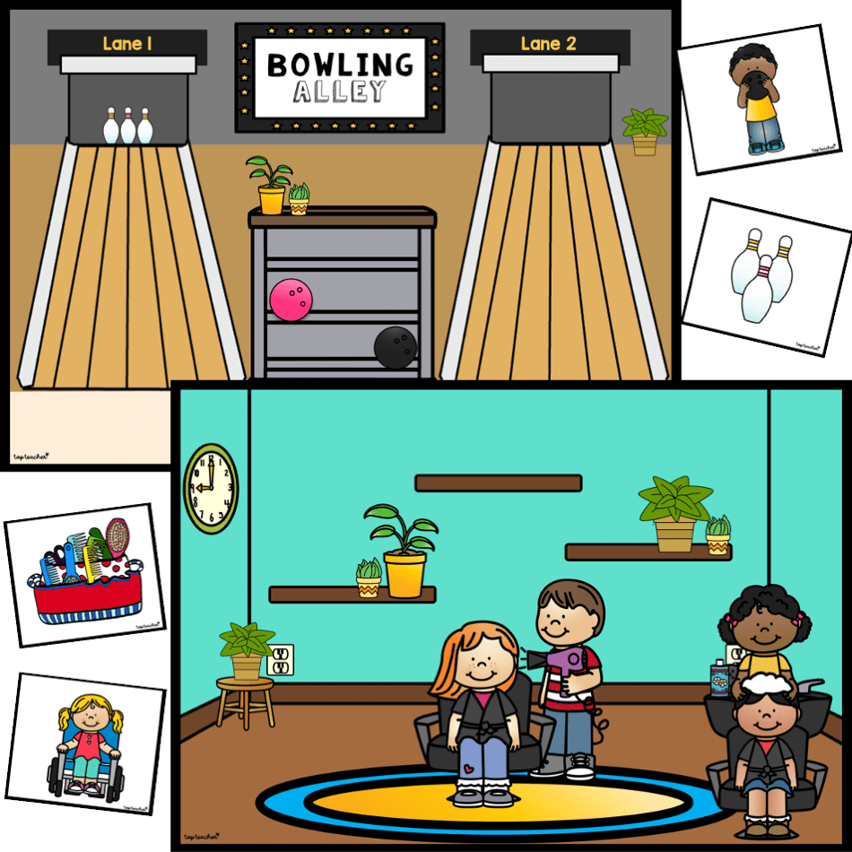 Barrier Game Boards: Oral Language - Top Teacher