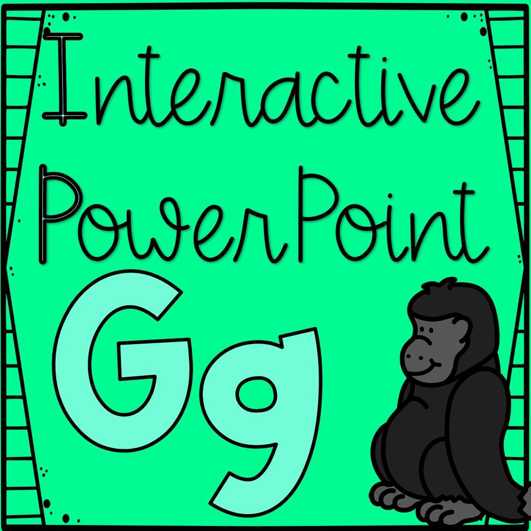 Phonics Gg POWERPOINT - Top Teacher